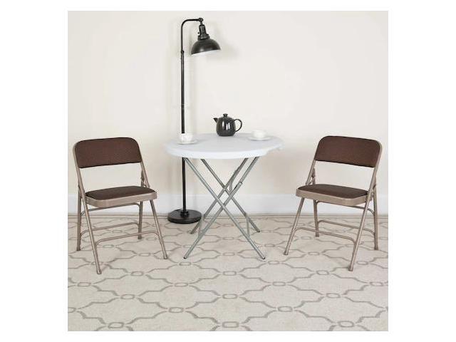 Click here for FLASH FURNITURE 4-AW-MC309AF-BRN-GG Brown Fabric M... prices