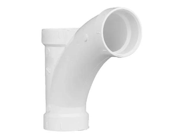 Click here for ZORO SELECT 1WJX5 2 Hub PVC DWV Wye & 45 Degree El... prices