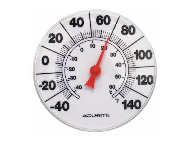 Click here for ACURITE 00353A2 Analog Thermometer 8 Dial Size prices