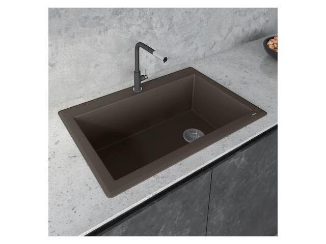 Click here for RUVATI RVG1033ES 33x22 Dual-Mnt Granite Composite... prices