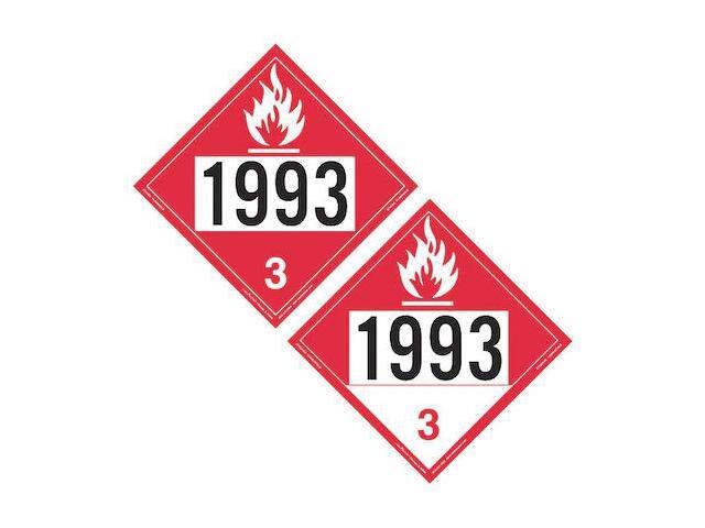 Click here for LABELMASTER ZTV299393 Placard1993 Flammable/1993 P... prices