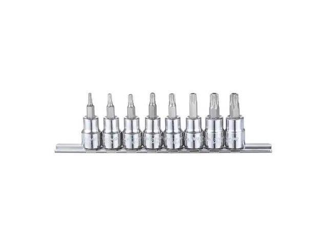Click here for WESTWARD 54TN33 3/8 Drive Socket Bit Set  Torx  8... prices