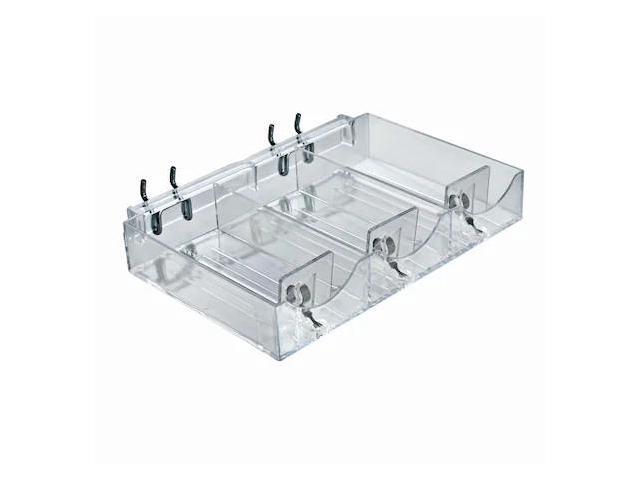 Click here for AZAR DISPLAYS 225504 Three Compartment Cosmetic Tr... prices