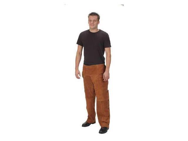 Click here for CONDOR 4KXH6 Welding Chaps  Brown  Leather  29 Lon... prices