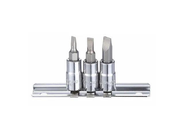 Click here for WESTWARD 54TN95 1/4 Drive Socket Bit Set  SAE  8 p... prices