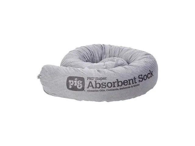 Click here for PIG PIG210 Sorbent Sock  24 gal  3 1/4 in x 42 in... prices