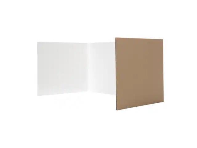 Click here for FLIPSIDE 61848-24 18 x 48 Privacy Shield White Cor... prices
