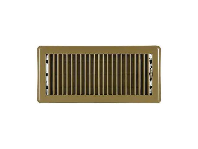 Click here for ZORO SELECT 4MJE8 Floor Register 7.5 X 15.5  Brown... prices