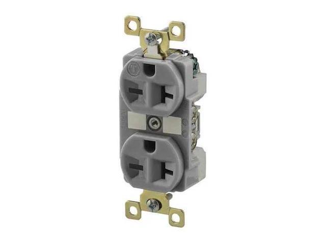 Click here for BRYANT 5462GRY 20A Duplex Receptacle 250VAC 6-20R... prices