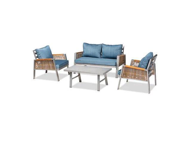 Click here for BAXTON STUDIO 183-11756-Zoro Nicholson Modern Blue... prices