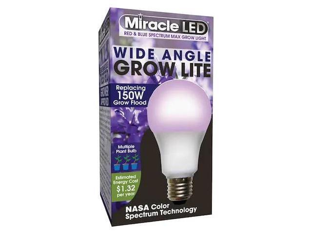 Click here for MIRACLE LED 602152 LightBulb RedBlueSpcWideAngleMu... prices