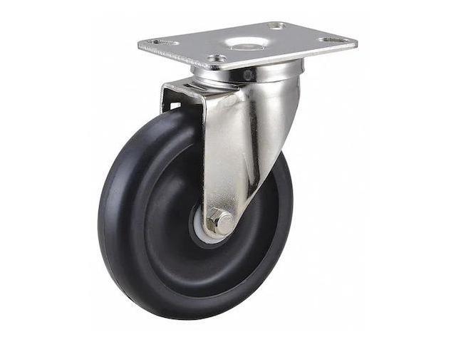 Click here for ZORO SELECT 33H924 Swivel NSF-Listed Plate Caster... prices