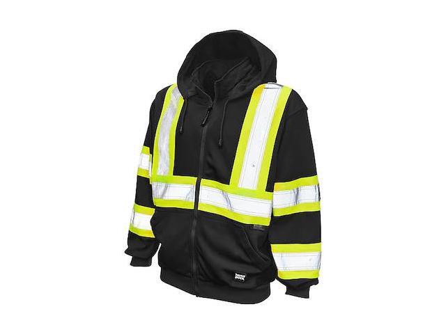 Click here for TOUGH DUCK S49431 4XL Hi-Vis Sweatshirt  Black prices
