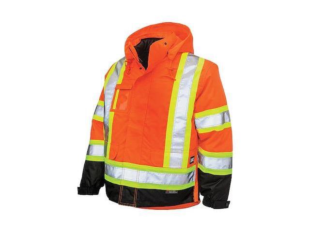 Click here for TOUGH DUCK S42641 Fluorescent Orange Polyester Par... prices