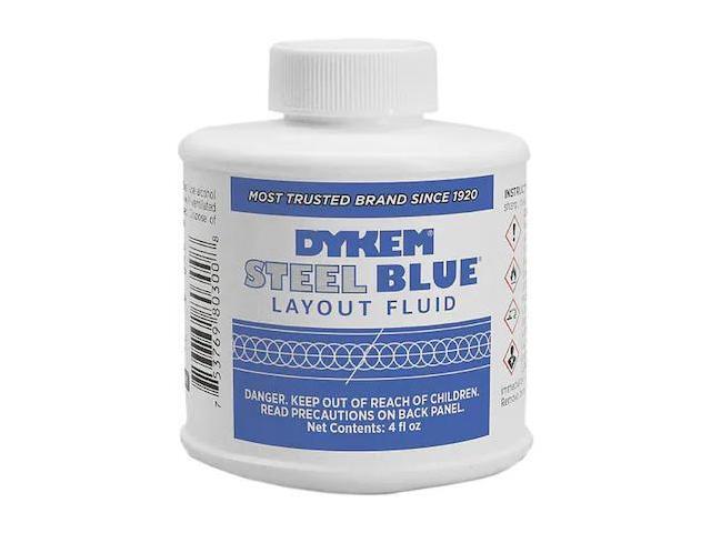 Click here for DYKEM 80300 Layout Fluid  Steel Blue  4 fl oz  Bru... prices
