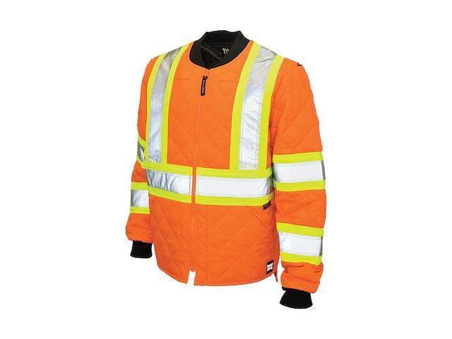 Click here for TOUGH DUCK S43211 Fluorescent Orange Polyester Jac... prices