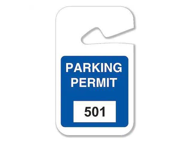 Click here for BRADY 96266 Parking Permits  Rearview  501-600  Wh... prices