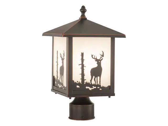 Click here for VAXCEL OP33585BBZ Bryce 8in Outdoor Post Light Bro... prices