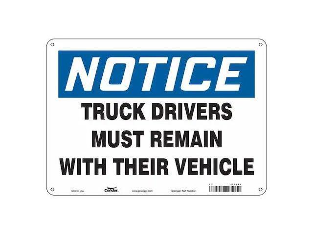 Click here for CONDOR 477F23 Safety Sign  10 in Height  14 in Wid... prices