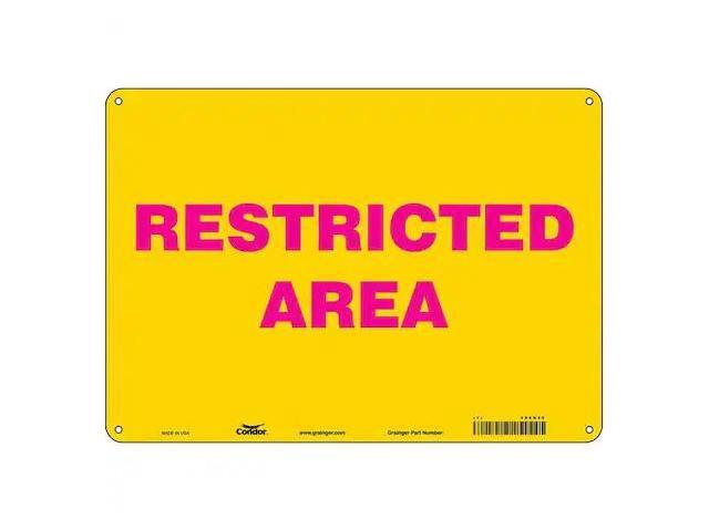 Click here for CONDOR 486R60 Safety Sign  10 in Height  14 in Wid... prices