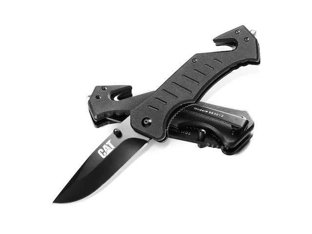 Click here for CAT 980012 8 Inch Folding Knife with Seat Belt Cut... prices