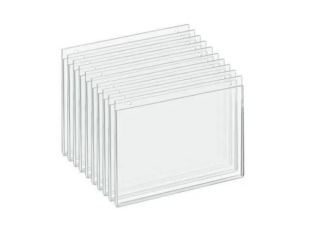 Click here for AZAR DISPLAYS 162715 Clear Acrylic Wall Hanging Fr... prices