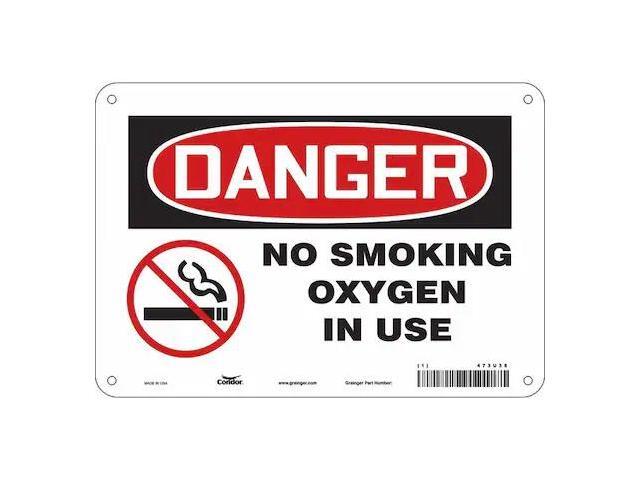 Click here for CONDOR 473U38 No Smoking Sign  7 H  10 W  Vertical... prices