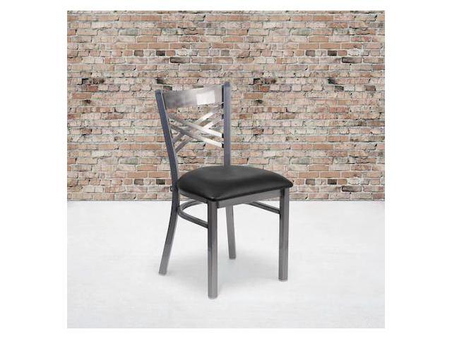 Click here for FLASH FURNITURE 2-XU-6FOB-CLR-BLKV-GG Clear Coated... prices