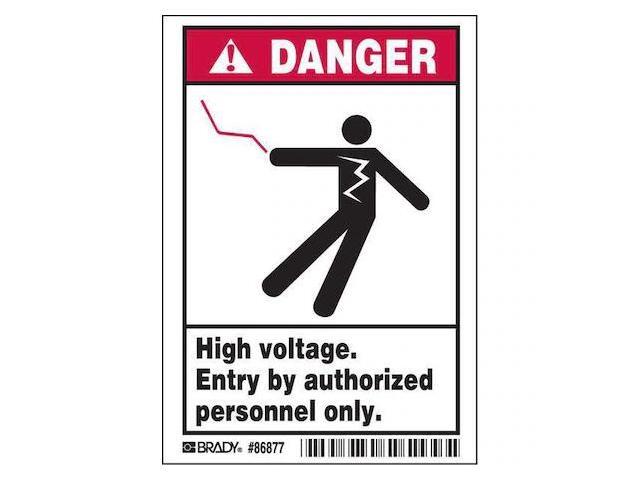 Click here for BRADY 86877 Machine/Equipment Labl 3-1/2inHx5inW P... prices