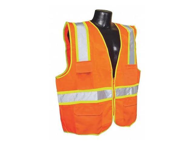 Click here for CONDOR 53YM61 High Visibility Vest Orange/Red 3XL prices