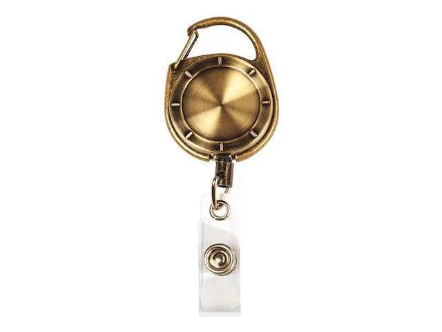 Click here for MYID 038945 ID Card Retractor Reel 23 in. L Brass prices