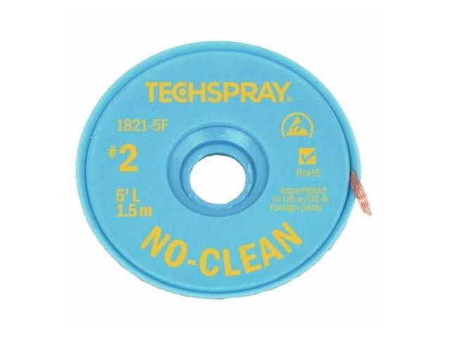 Click here for TECHSPRAY 1821-5F No-Clean Yellow No 2 Braid - AS prices