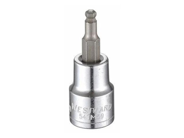 Click here for WESTWARD 54TM59 3/8 in Drive Ball Hex Socket Bit M... prices