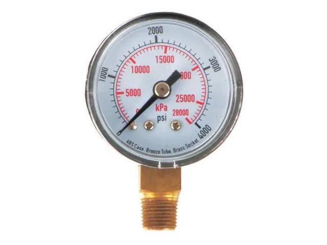 Click here for ZORO SELECT 4FLT2 Commercial Pressure Gauge  0 to... prices