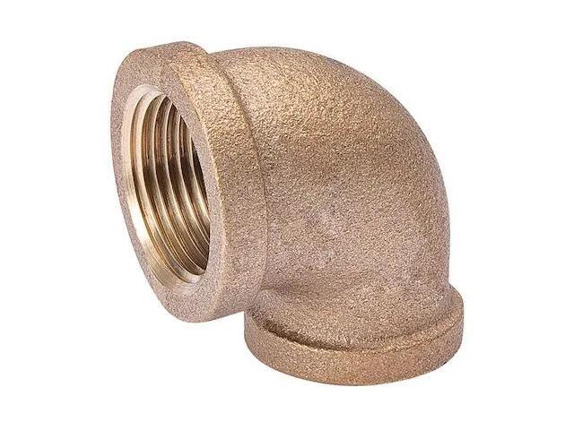 Click here for ZORO SELECT 2CFG3 90 Degrees Elbow Red Brass 90 De... prices
