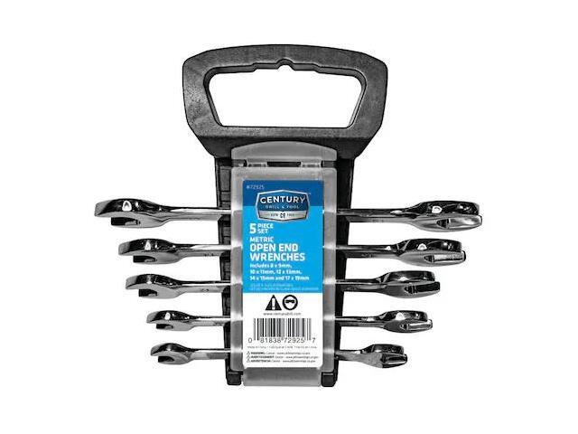 Click here for CENTURY DRILL & TOOL 72925 5 Piece Open End Wrench... prices