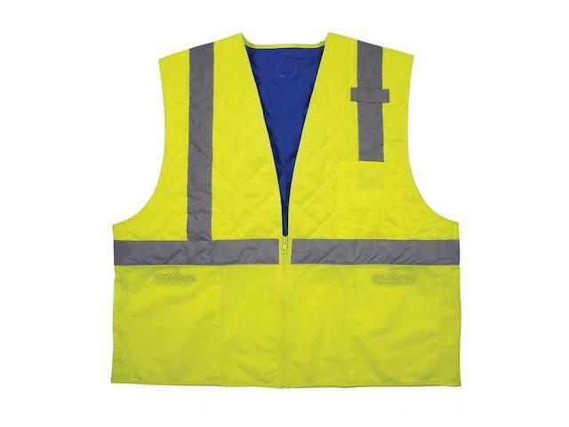 Click here for ERGODYNE 6668 Lime Class 2 Hi-Vis Safety Cooling V... prices