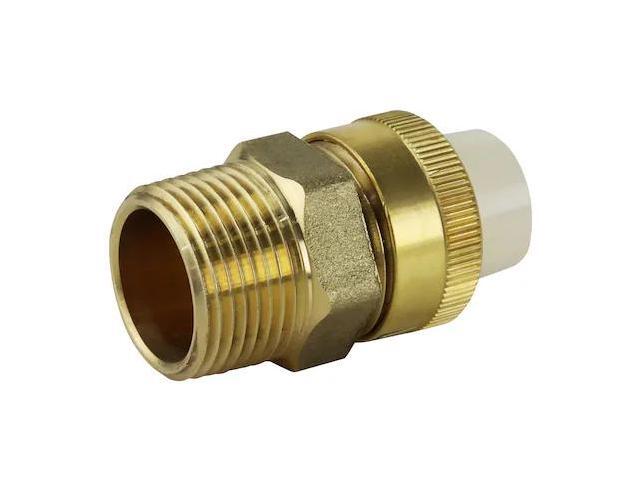 Click here for APOLLO CPVCMU1234 3/4 in. Brass MNPT Union x 1/2 i... prices