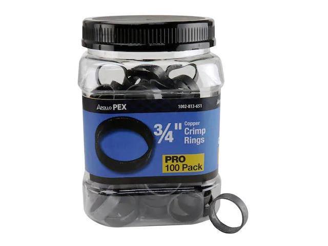 Click here for APOLLO APXCR34100JR 3/4 in. Copper Crimp Ring Jar... prices