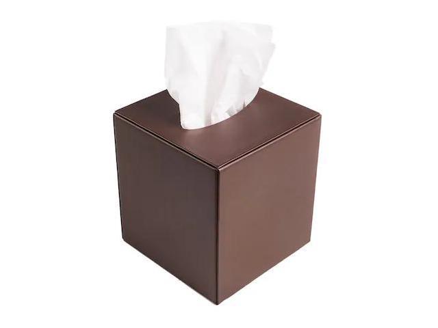 Click here for DACASSO AG-3337 Chocolate Brown Leatherette Tissue... prices