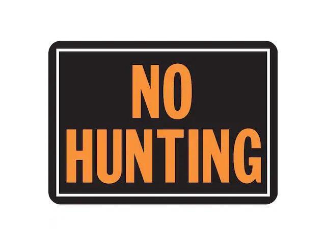 Click here for HY-KO A00806 No Hunting Sign 9.25 x 14  12PK prices