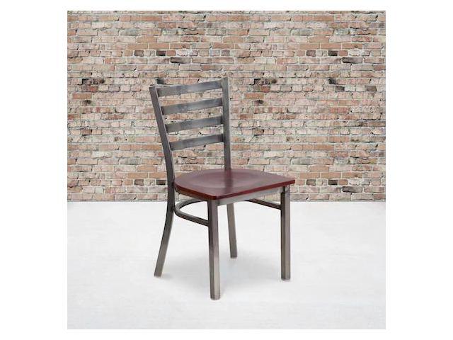 Click here for FLASH FURNITURE 2-XU-DG694BLAD-CLR-MAHW-GG Clear L... prices