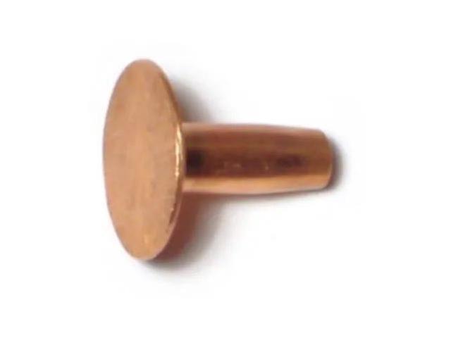 Click here for MIDWEST FASTENER 62217 Solid Rivet  Flat Head  #8... prices