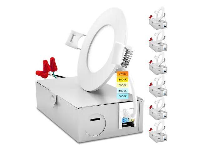 Click here for LUXRITE LR23751-6PK 3 Inch Ultra Thin LED Recessed... prices