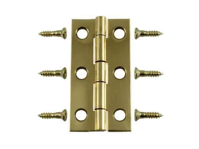 Click here for MIDWEST FASTENER 37164 2 x 1 Solid Brass Butt Hing... prices