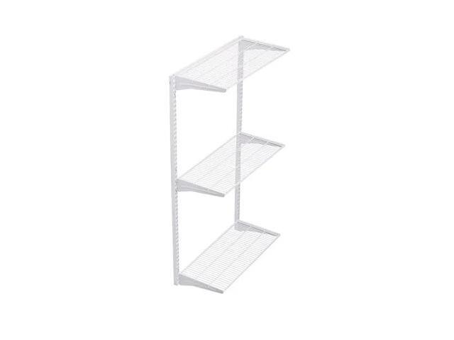 Click here for TRITON PRODUCTS 1799-WHT Wall Mount Shelving Unit... prices