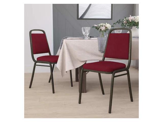 Click here for FLASH FURNITURE 4-FD-BHF-2-BY-GG Burgundy Fabric B... prices