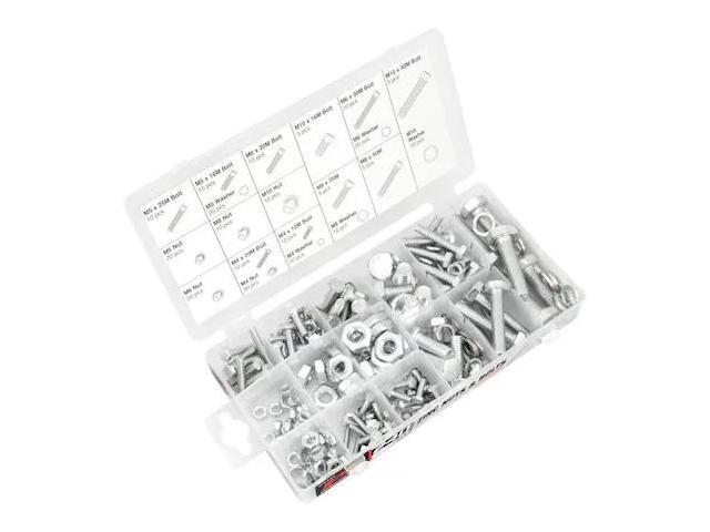 Click here for PERFORMANCE TOOL W5334 240-Pc Zinc Nuts & Bolts As... prices