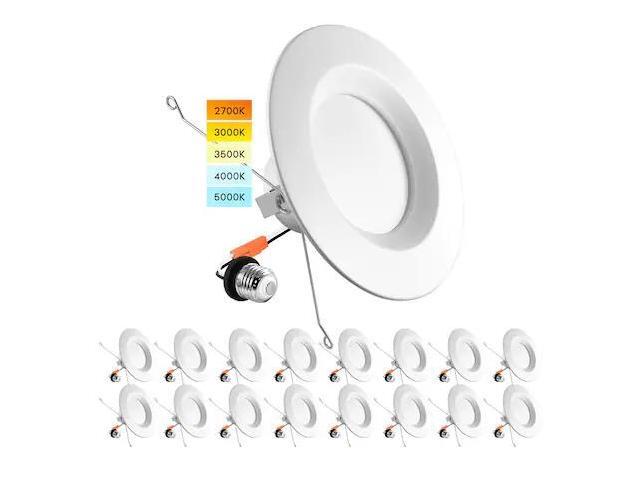 Click here for LUXRITE LR23796-16PK 5/6 Inch LED Recessed Can Lig... prices