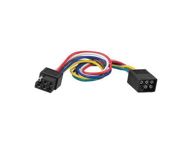 Click here for CURT 58034 Sq. 6-Way Connector Plug/Sckt w/12 Wire prices